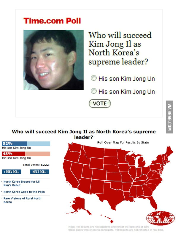 The best poll by TIME - 9GAG