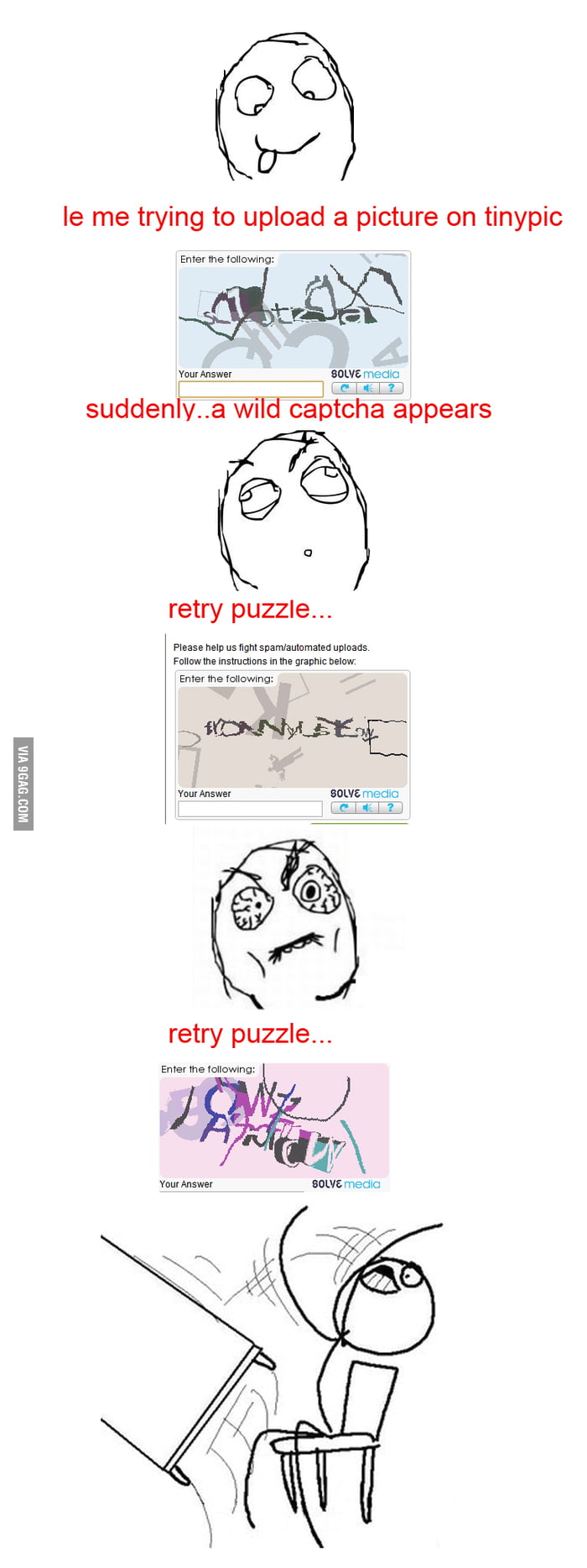 Scumbag captcha - 9GAG