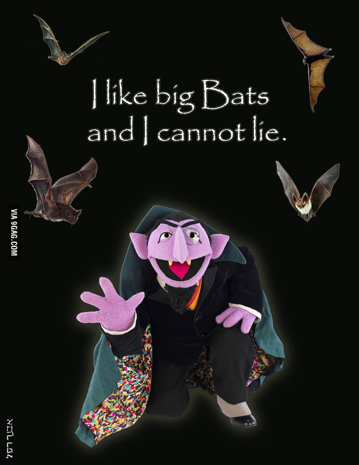 Baby got bat. - 9GAG