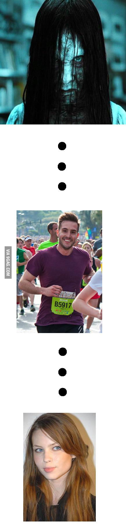 Before and After knowing ridiculously photogenic guy - 9GAG