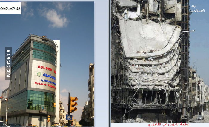 Just in Syria.. real zombies apocalypse attack cities !!! - 9GAG