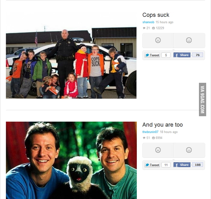 Just Cops Doing A Payback - 9GAG