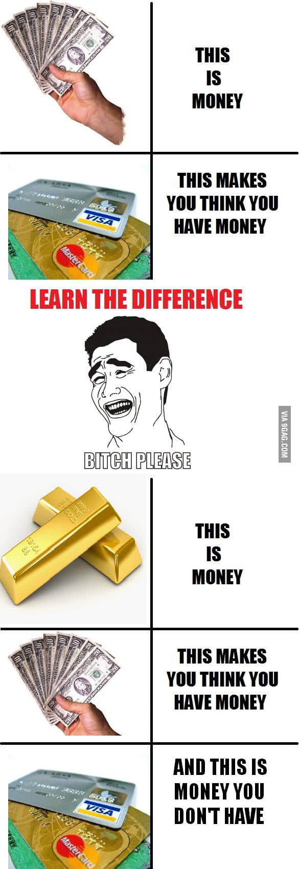 Learn the difference... this time for real - 9GAG