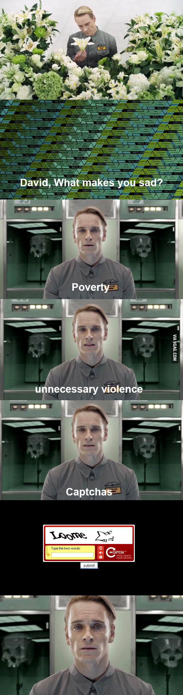 David the Android - 9GAG