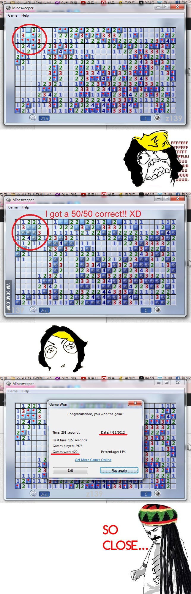 I win! But.. Aww... - 9GAG