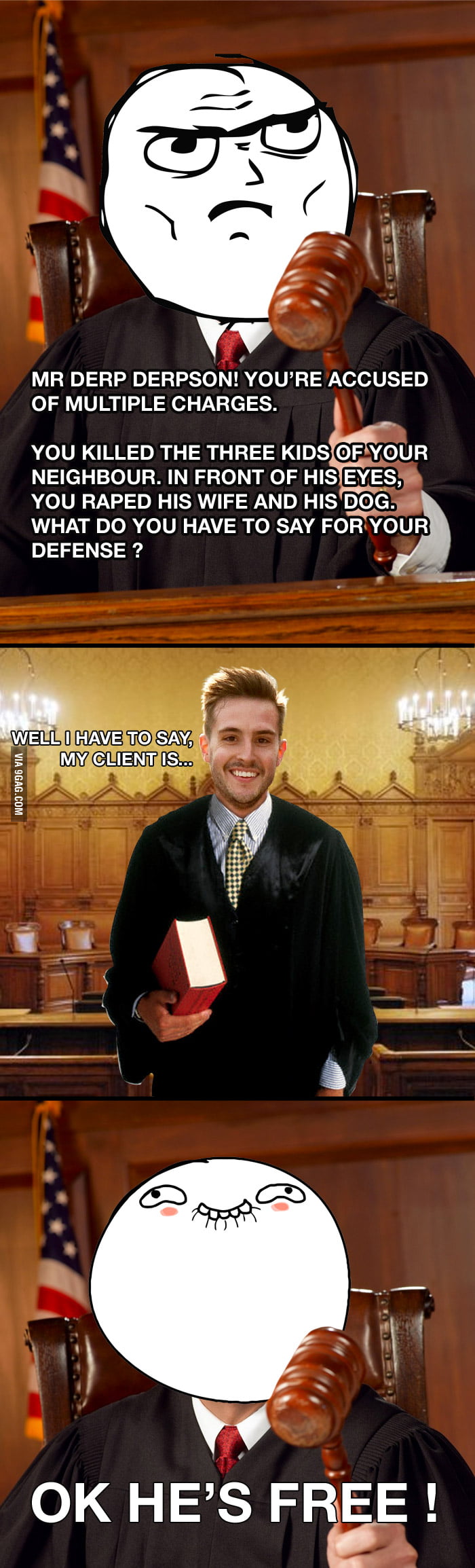 FREE HIM NOW - 9GAG