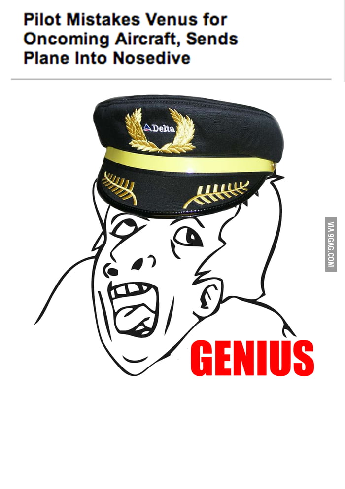 Genius Pilot is Genius - 9GAG