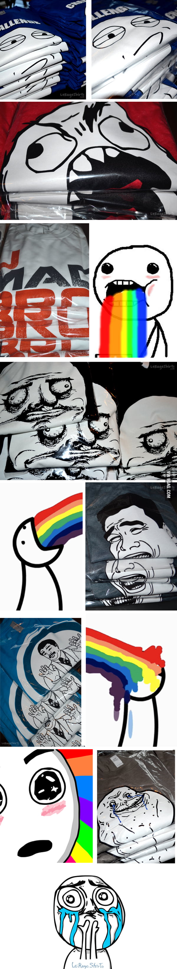 Rainbow Puking Overload - 9GAG