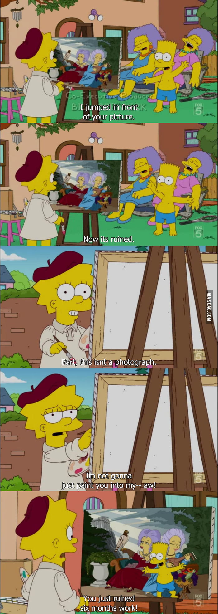 The Simpsons logic - 9GAG