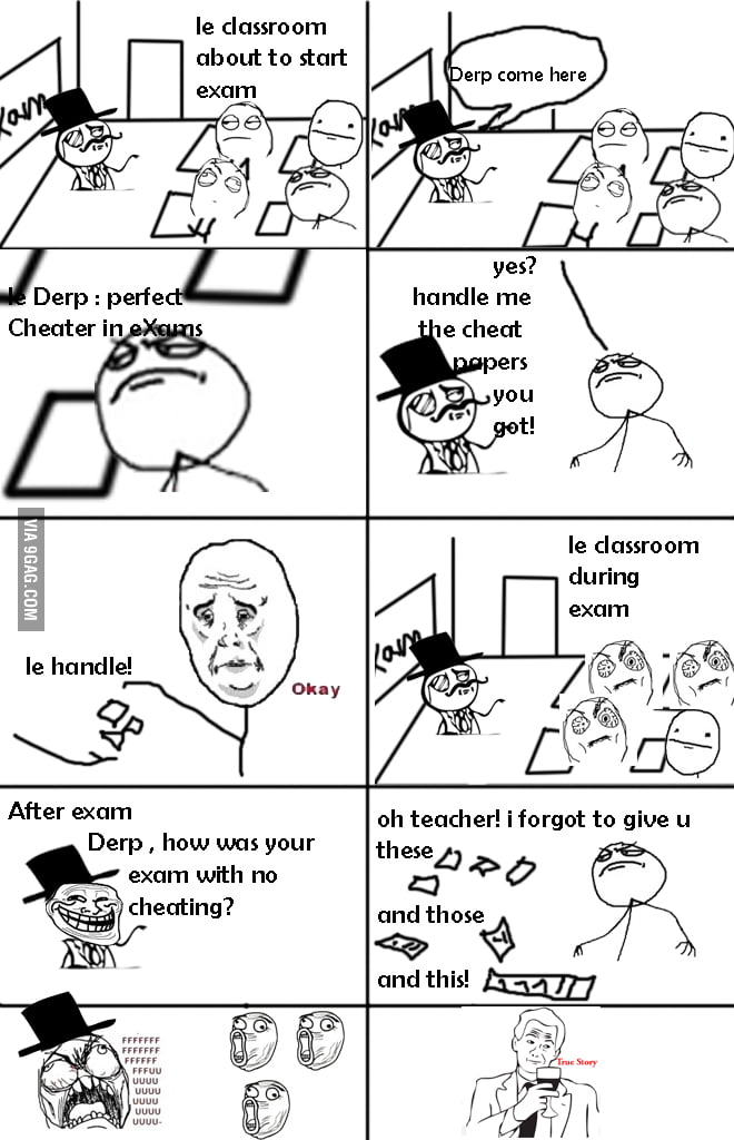 Le perfect cheater! - 9GAG