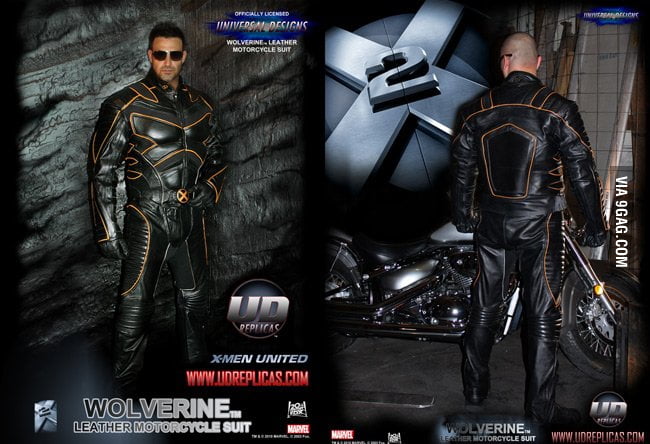Wolverine Motorcycle suit - 9GAG
