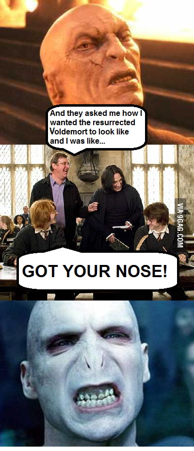 Voldemort does not approve Mike Newell - 9GAG