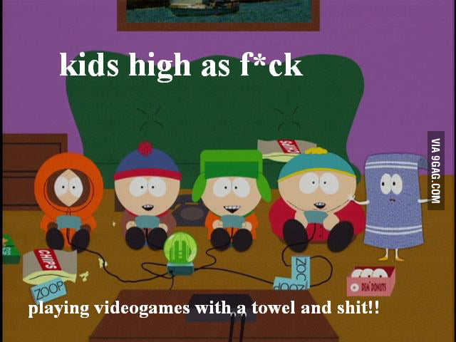 Kids high as f**k - 9GAG
