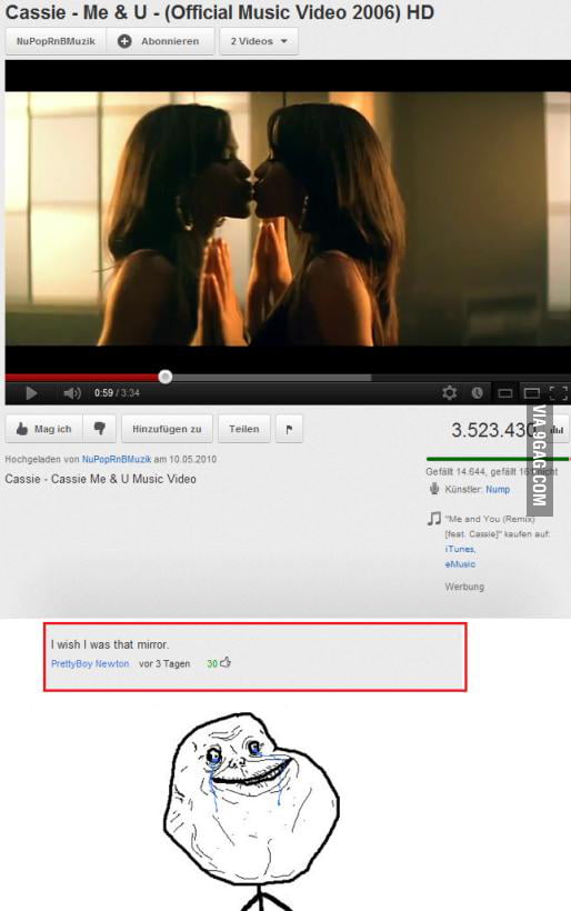 Forever Alone Level Youtube - 9GAG