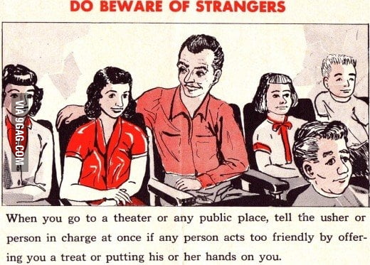 Beware of Strangers - 9GAG
