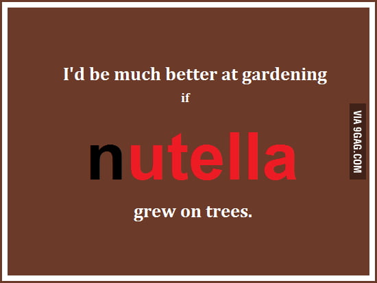 Infinite nutella is infinite - 9GAG