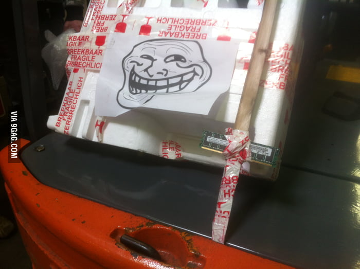 The troll shield and sword! - 9GAG