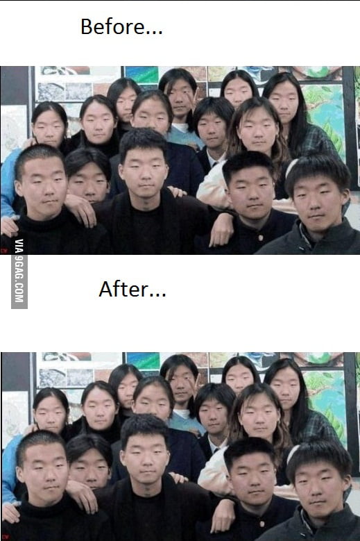 Yes, that is face swapping - 9GAG