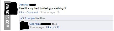 Missing Something? - 9GAG