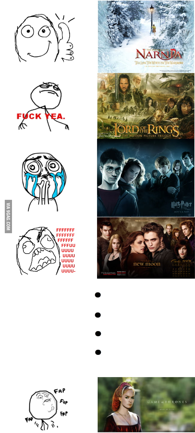 Le Derp watching different fantasies - 9GAG