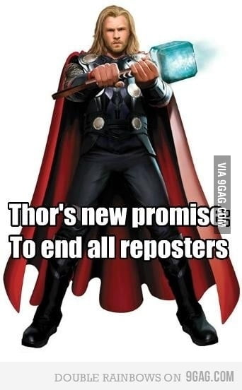 Thank Thor! - 9GAG