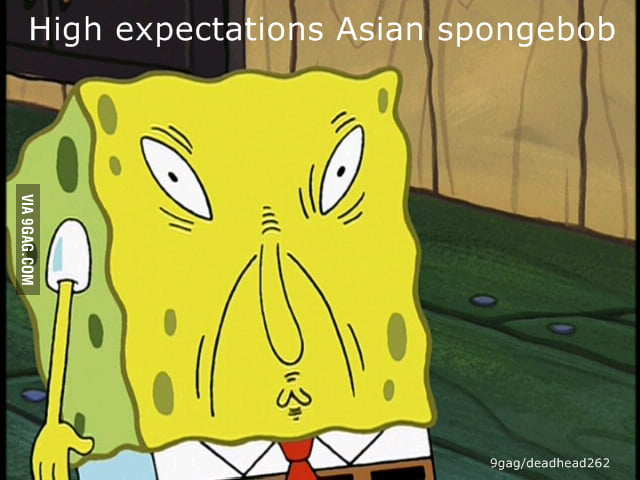 Asian spongebob - 9GAG