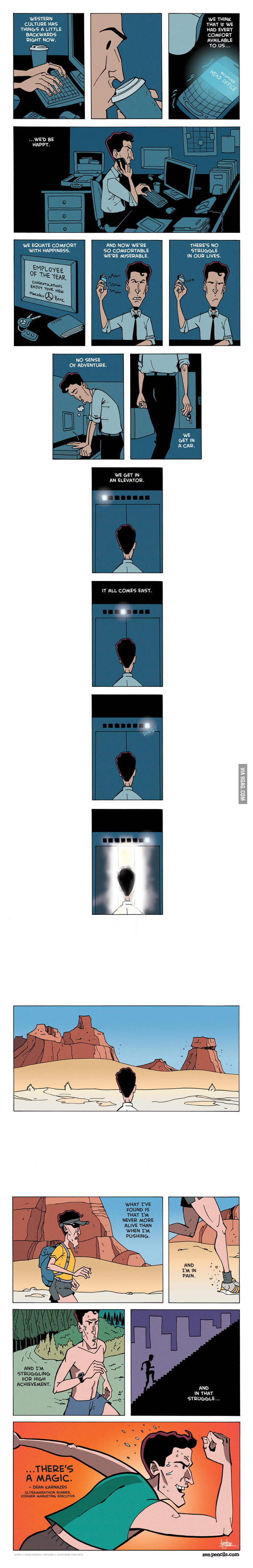 Pain is temporary - 9GAG