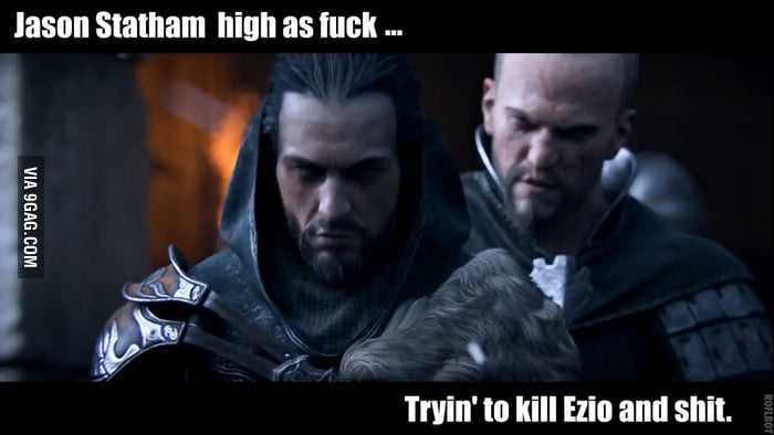 Silly Jason Statham - 9GAG
