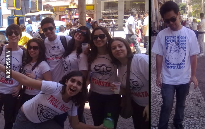 Forever Alone - 9GAG