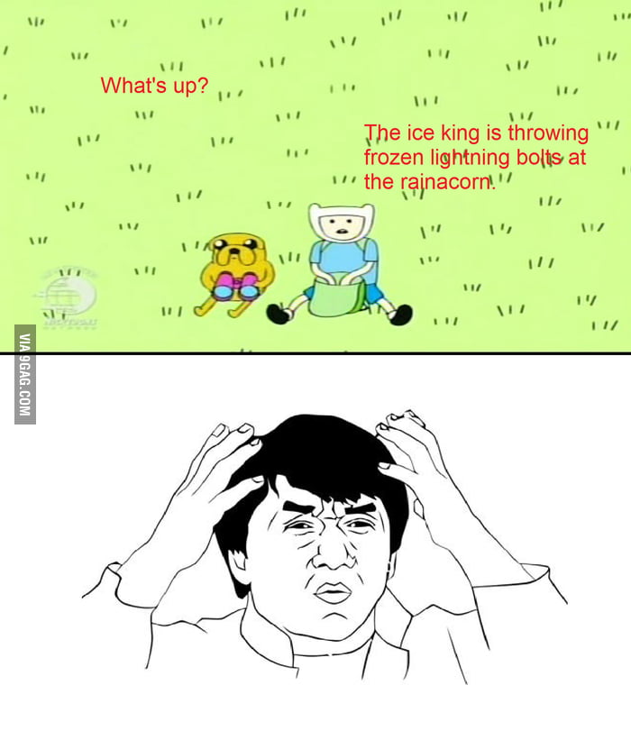 Adventure Time Logic - 9GAG