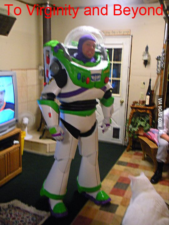Virginity lvl: Buzz Lightyear - 9GAG