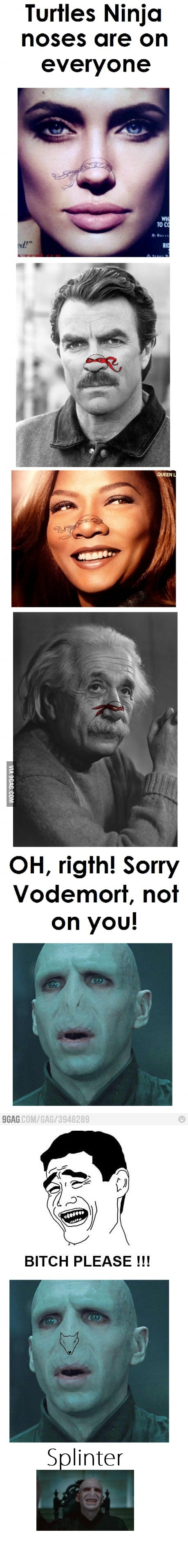 Splinter nose ! - 9GAG