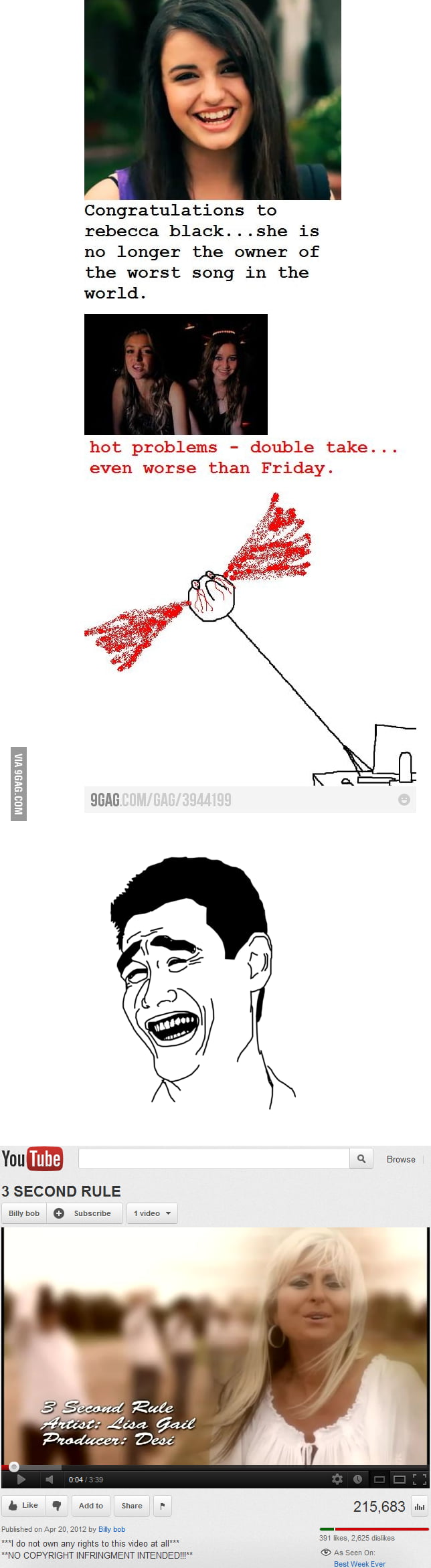 3 Second Rule! - 9GAG