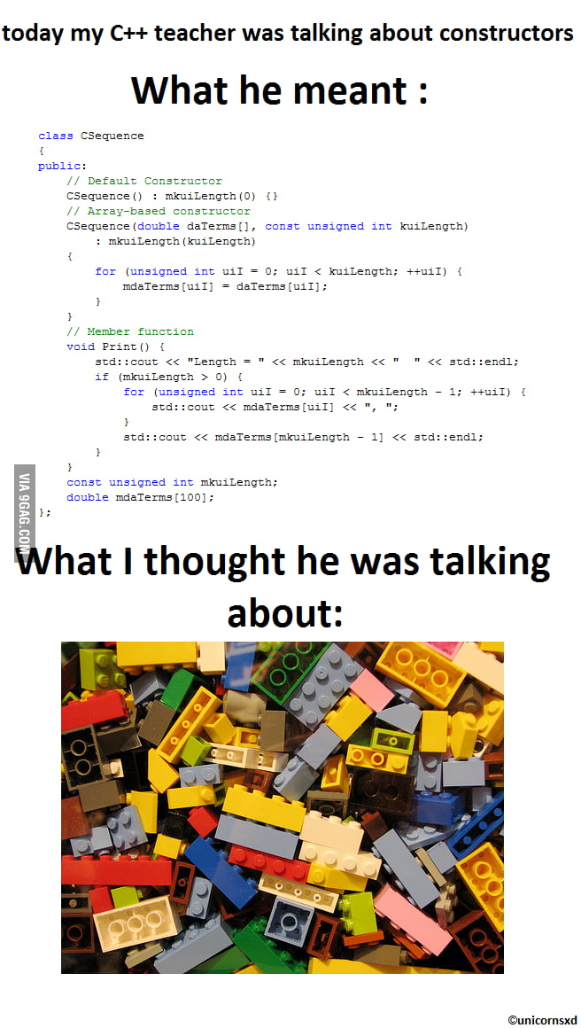 Constructors - 9GAG