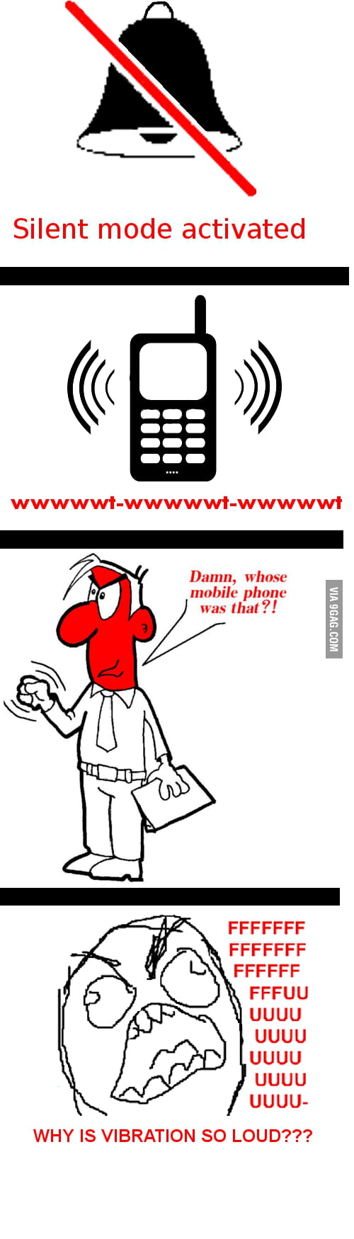 Mute mode activated?! - 9GAG