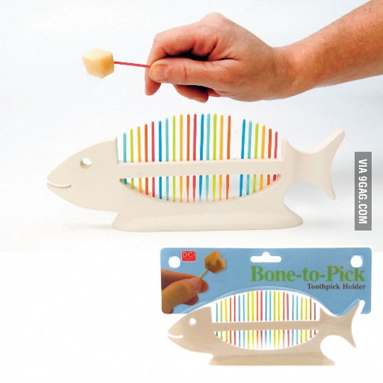 Fish-bone toothpicks - 9GAG