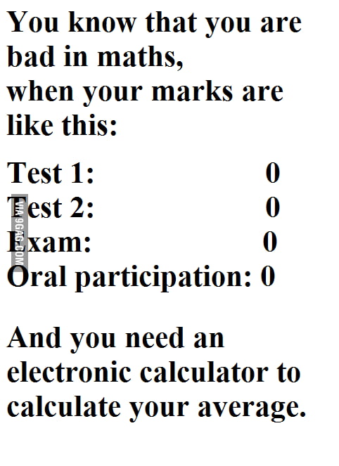 Problems with math - 9GAG