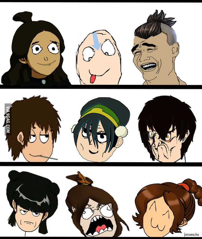 Rage Faces - Avatar: The Last Airbender - 9GAG