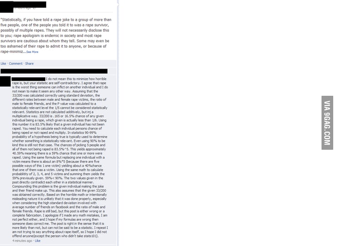 Trolling with math - 9GAG