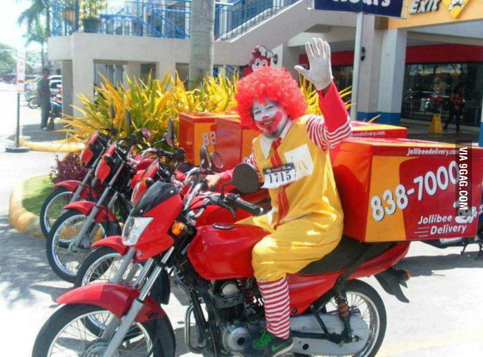 DELIVERY? MCDOLLIBEE? - 9GAG