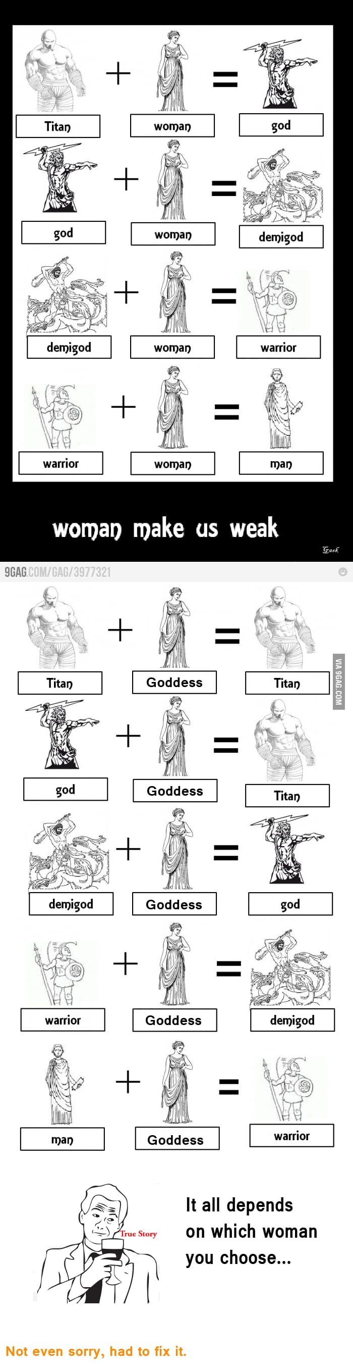 Had to fix that post... - 9GAG