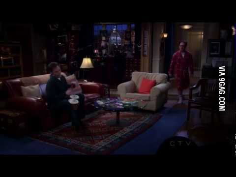 Sheldon plays bongos - 9GAG