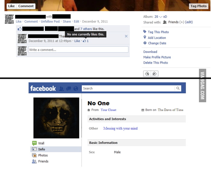 Facebook Trolling - 9GAG