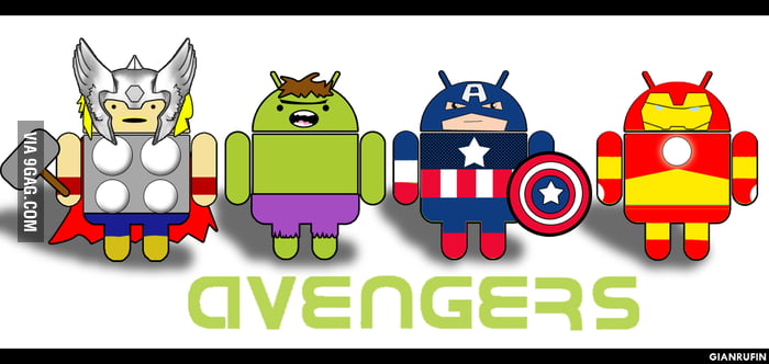 Android Avengers - 9GAG