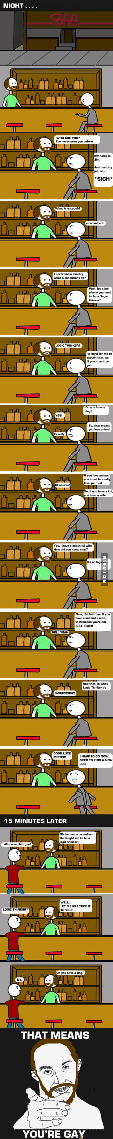 Logic thinker - 9GAG