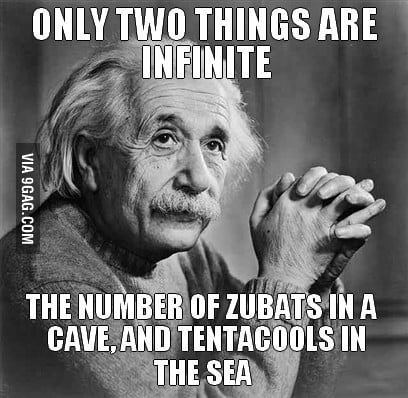 Two things are infinite... - 9GAG