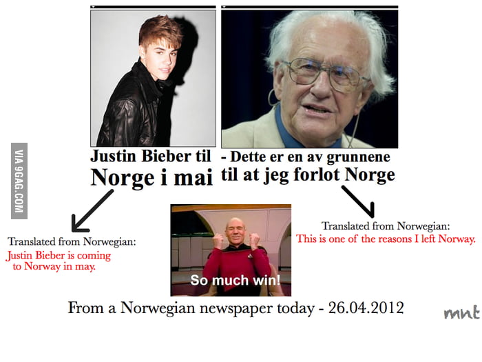 Reasons I left Norway... - 9GAG