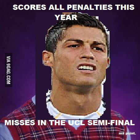 Bad Luck Cristiano - 9GAG