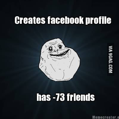 First Facebook Profile - 9GAG