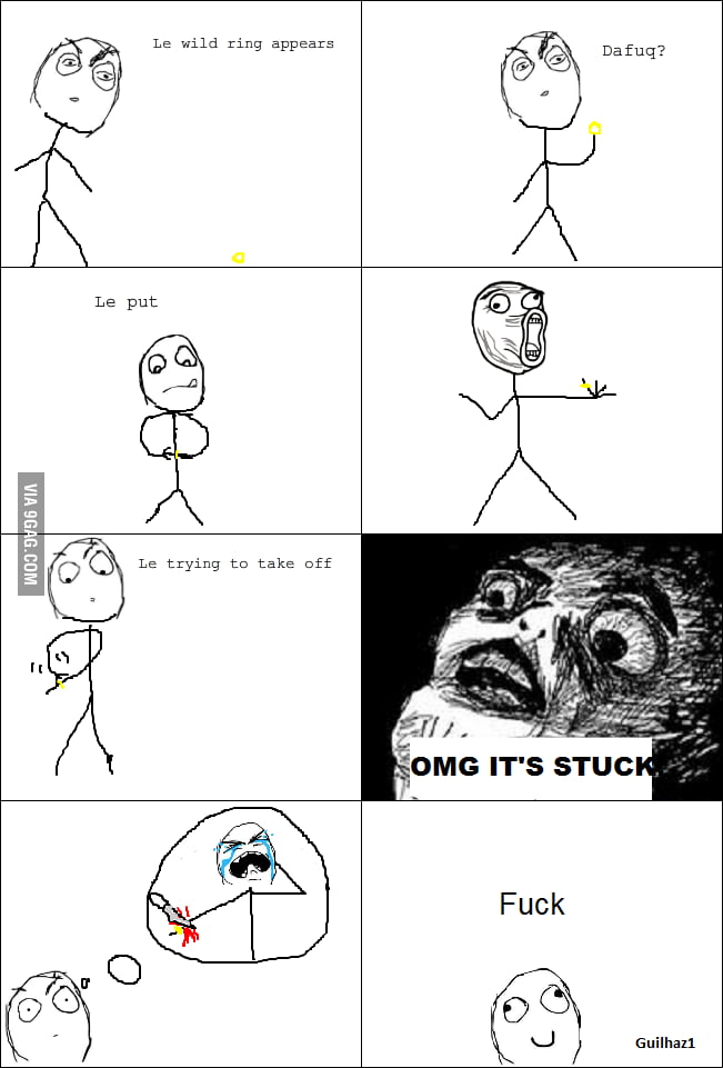 Nice ring... OH F**K - 9GAG